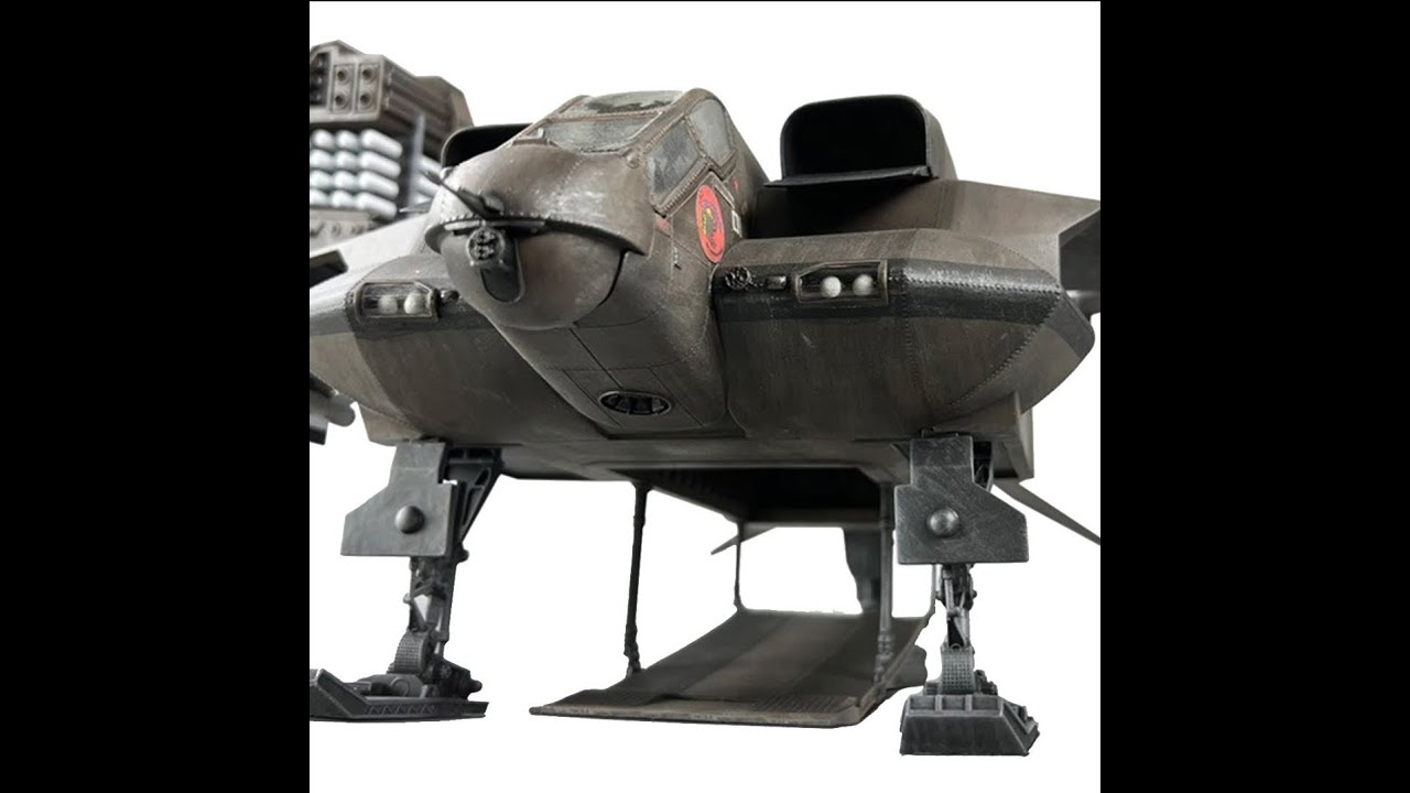 Aliens UD-4 Cheyenne Dropship Statue - YouTube
