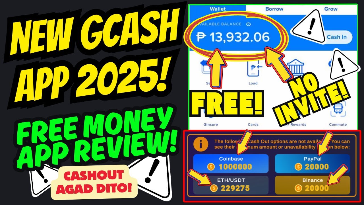 NEW GCASH APP 2025 | CASHOUT KA KAGAD DITO IN JUST ONE DAY | PAYPAL TO ...