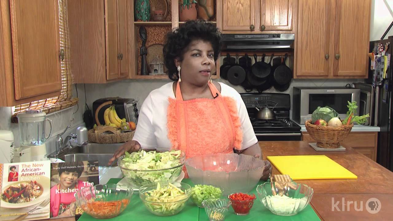 The Kitchen Diva! Prepares a Special Cole Slaw for Juneteenth - YouTube