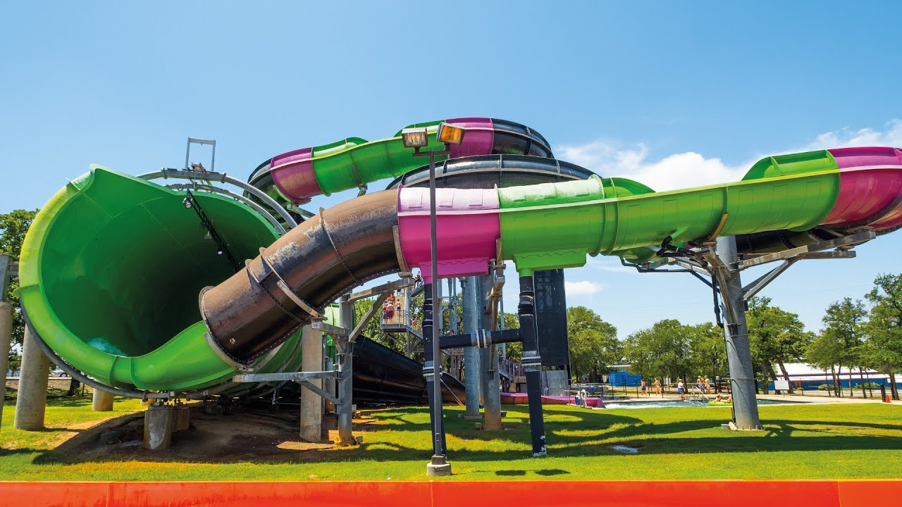 NRH2O - Viper | GIANT Raft Water Slide w/ Curved Funnel! - YouTube