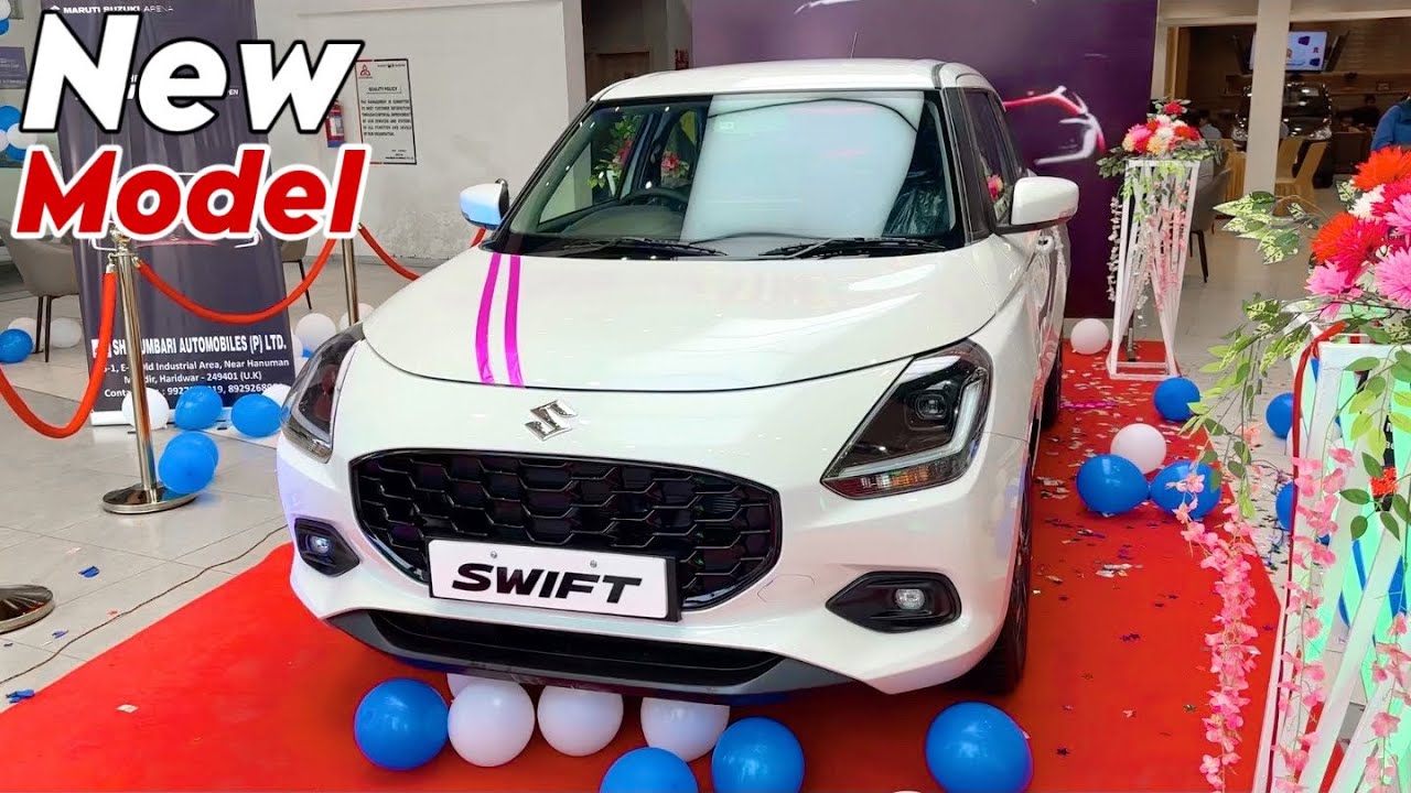 New SWIFT 2024 Updated Model || Maruti Suzuki Swift 2024 Vxi White ...