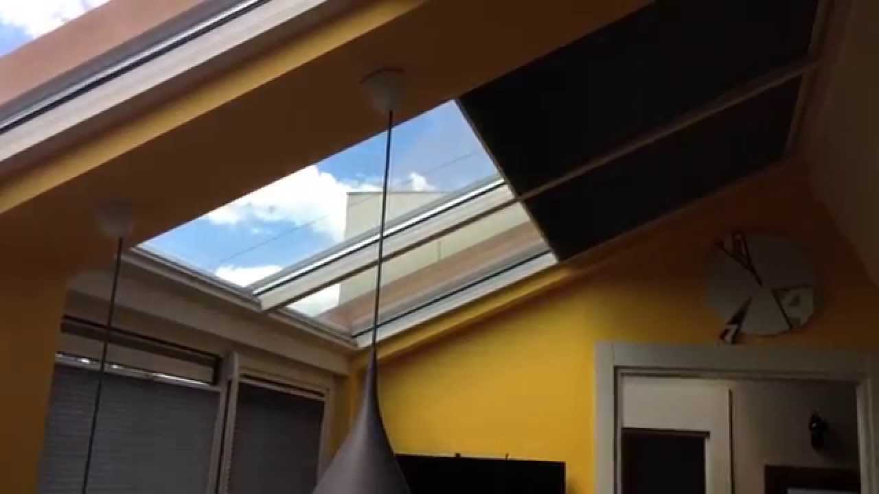 tavan perdesi motorlu sistem - YouTube