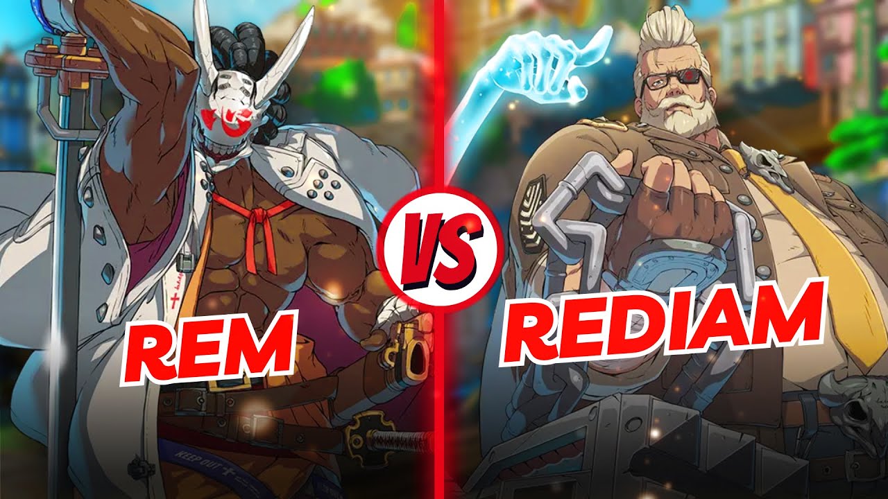 High Level GGST Gameplay Nagoriyuki vs Goldlewis | Rem Vs Rediam ...