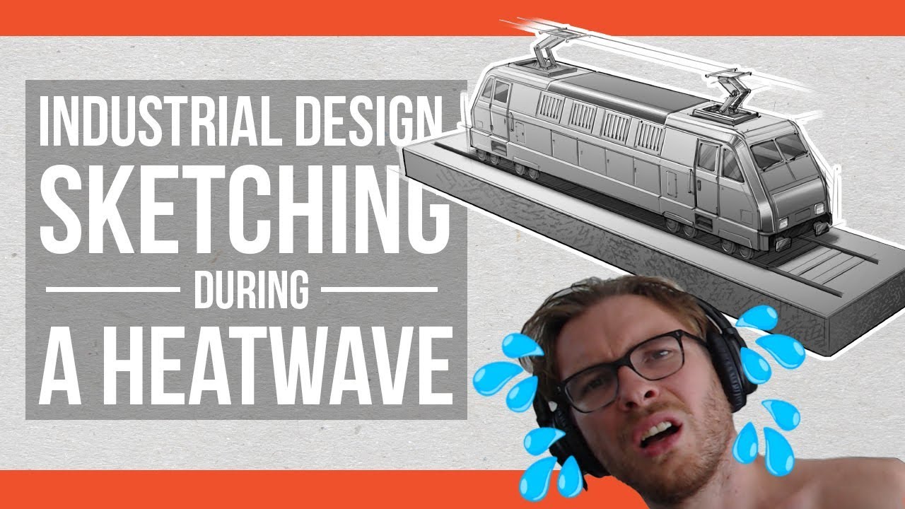 Industrial Design Sketches Procreate Process - YouTube