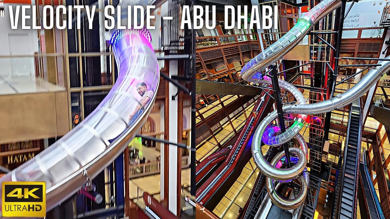 Velocity Slide | New Thrilling Attraction at The Mall - World Trade ...