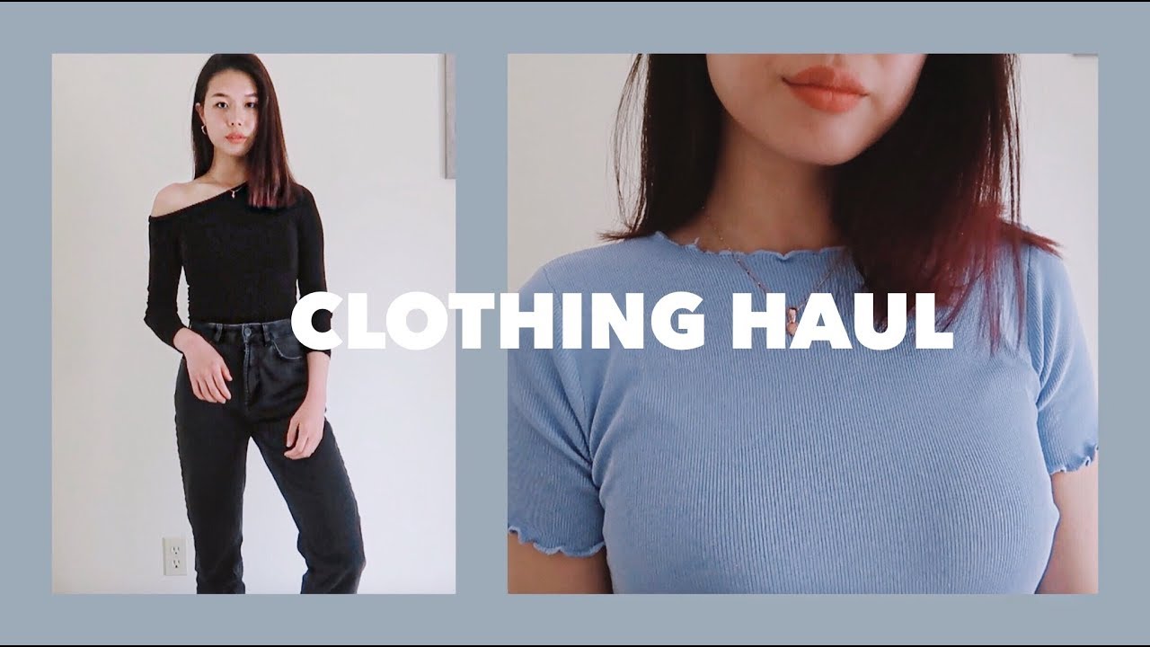 Clothing Haul (mini haul with the cutest things!) [ENG CC] - YouTube