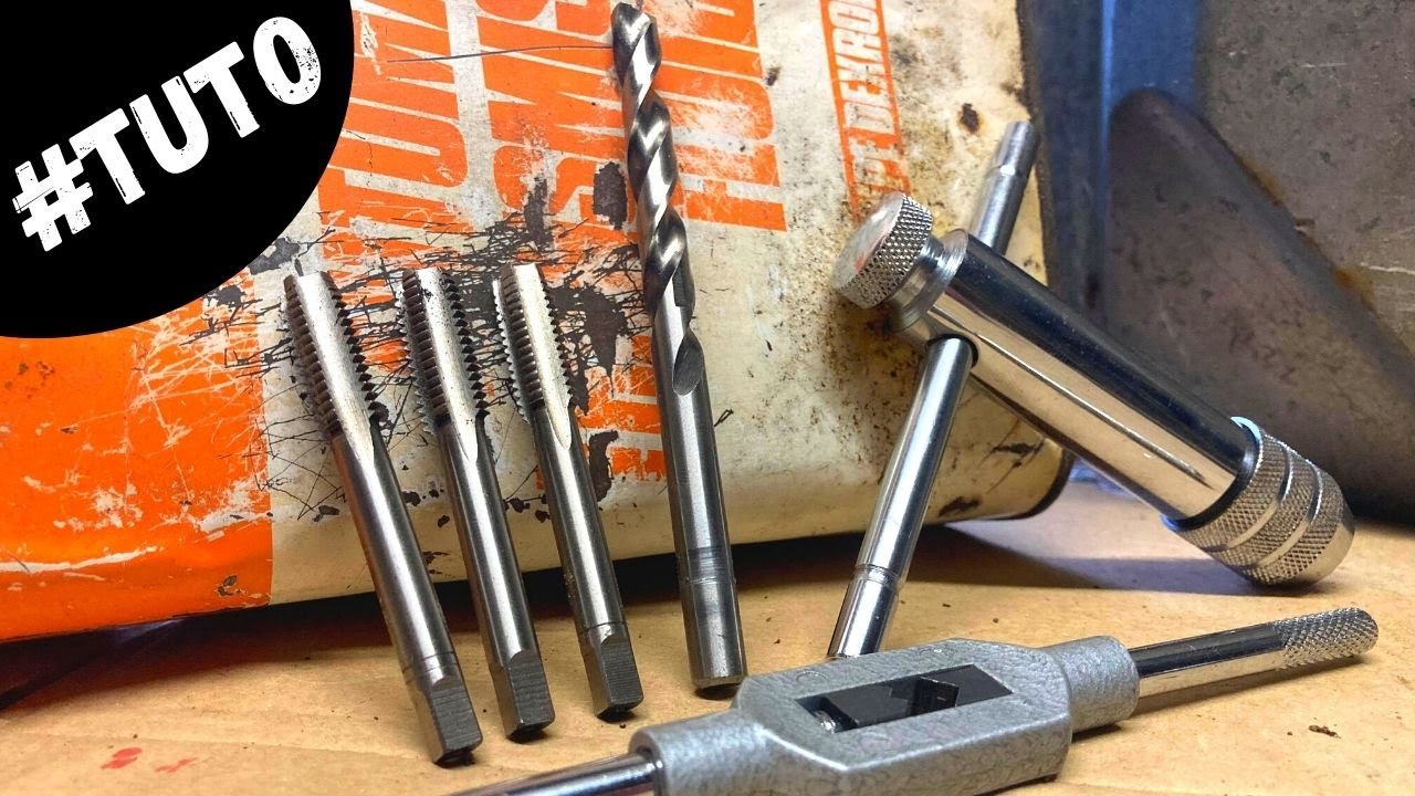 Réaliser un Taraudage Manuellement 🛠 #TUTO - YouTube