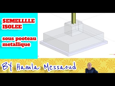 SEMELLE ISOLÉE selon BAEL& DTU 13.12 - YouTube