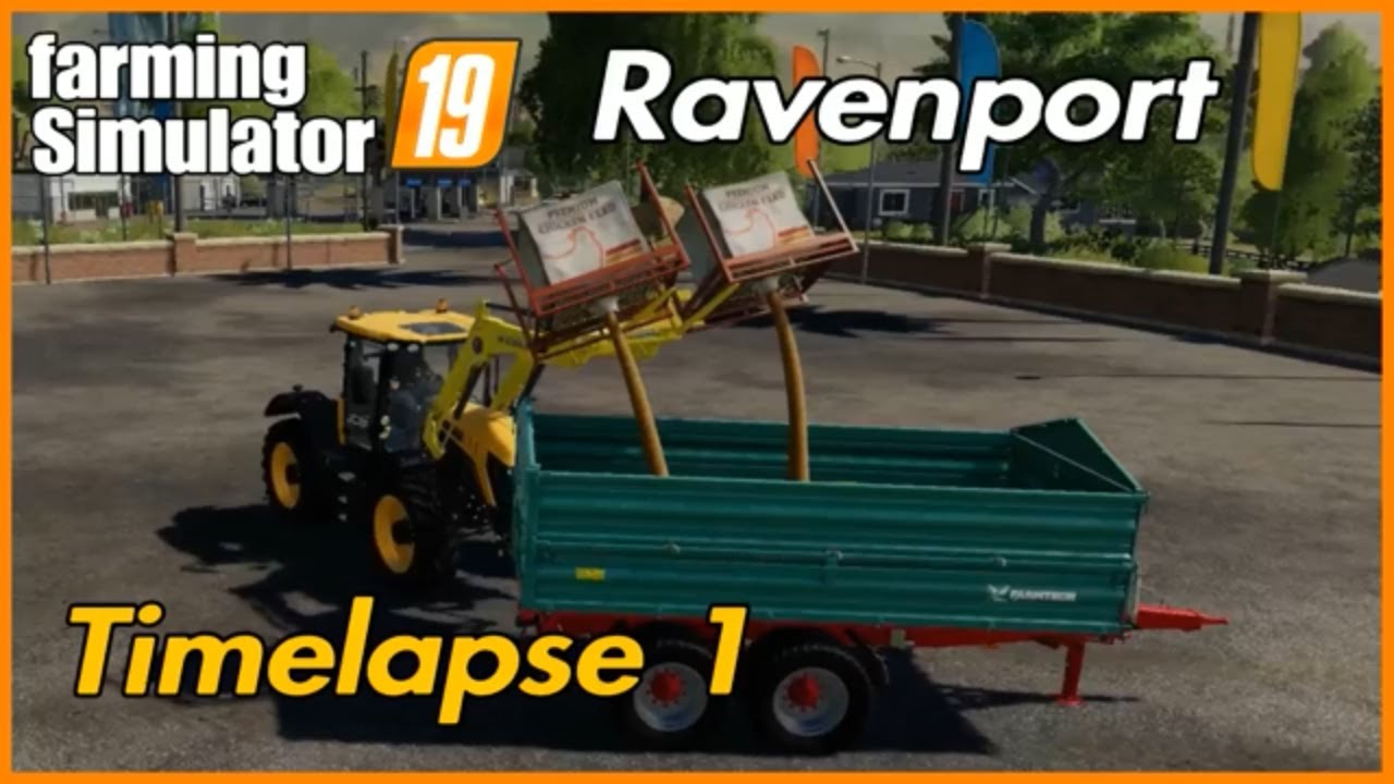 Farming Simulator 19 Timelapse 1 Ravenport fs19 PS4 fs19 gameplay - YouTube
