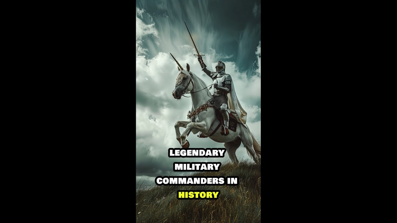 Top 5 Legendary Military Commanders in History 🛡️⚔️ - YouTube
