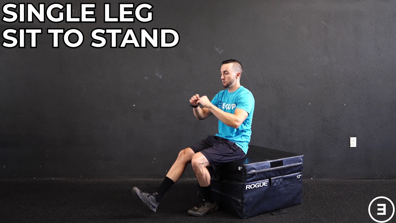 Single Leg Sit to Stand - YouTube