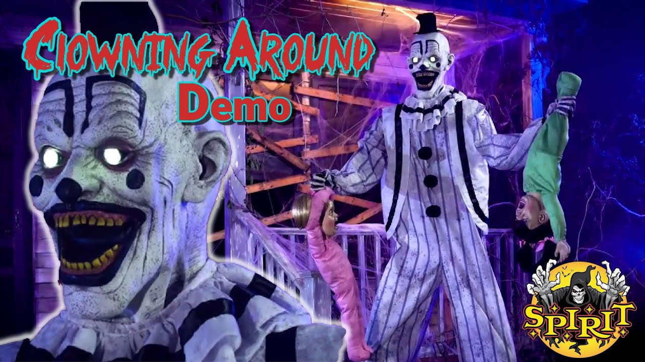 Spirit Halloween Clowning Around Animatronic is Back for 2024 / Spirit ...