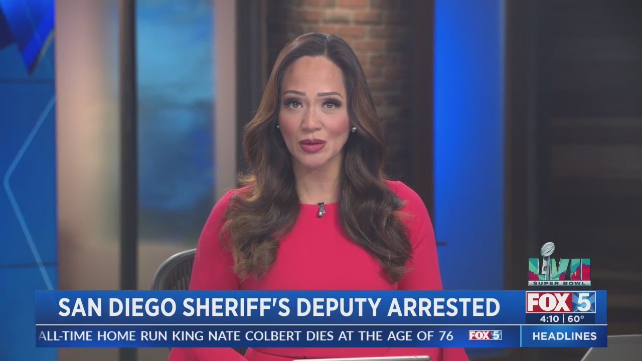 San Diego Sheriff's Deputy Arrested - YouTube