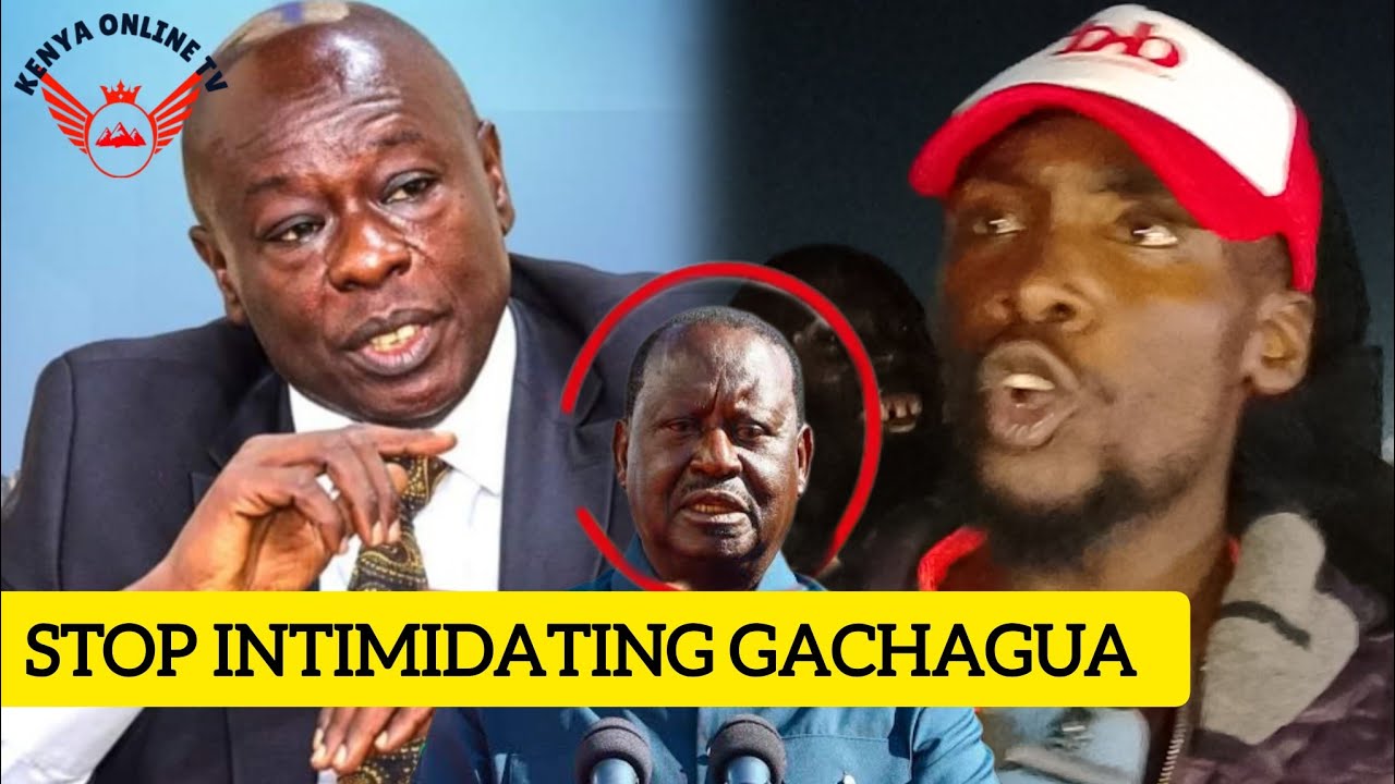STUPID, STOP ATTACKING RIGATHI GACHAGUA, ANGRY SONGASONGA REACT ON ...