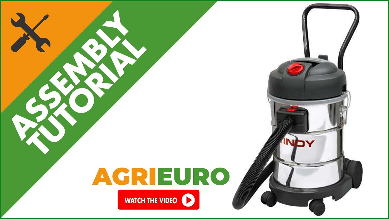 Lavor Windy 130 IF Wet and Dry Vacuum Cleaner - Assembly tutorial - YouTube