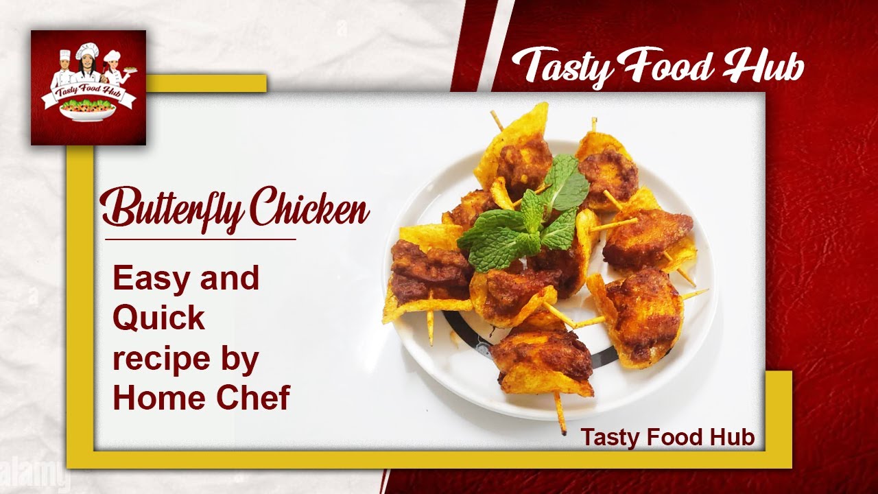 How to butterfly chicken | Yummy easy snacks | fry chicken with ...
