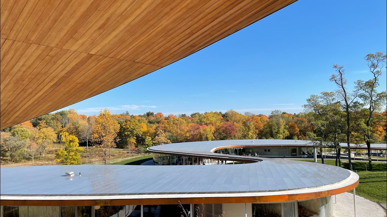 #vlog#브이로그#뉴욕브이로그_ Grace Farms🍁 그레이스팜 ! 건축과 자연의 완벽한 조화! 뉴욕의 가을에 꼭 가야할 곳 ...