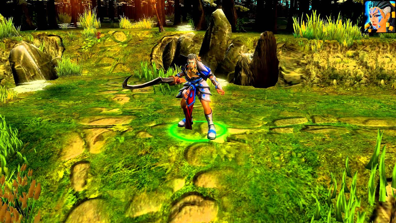 Heroes of Newerth - Acolyte Amun-Ra - YouTube