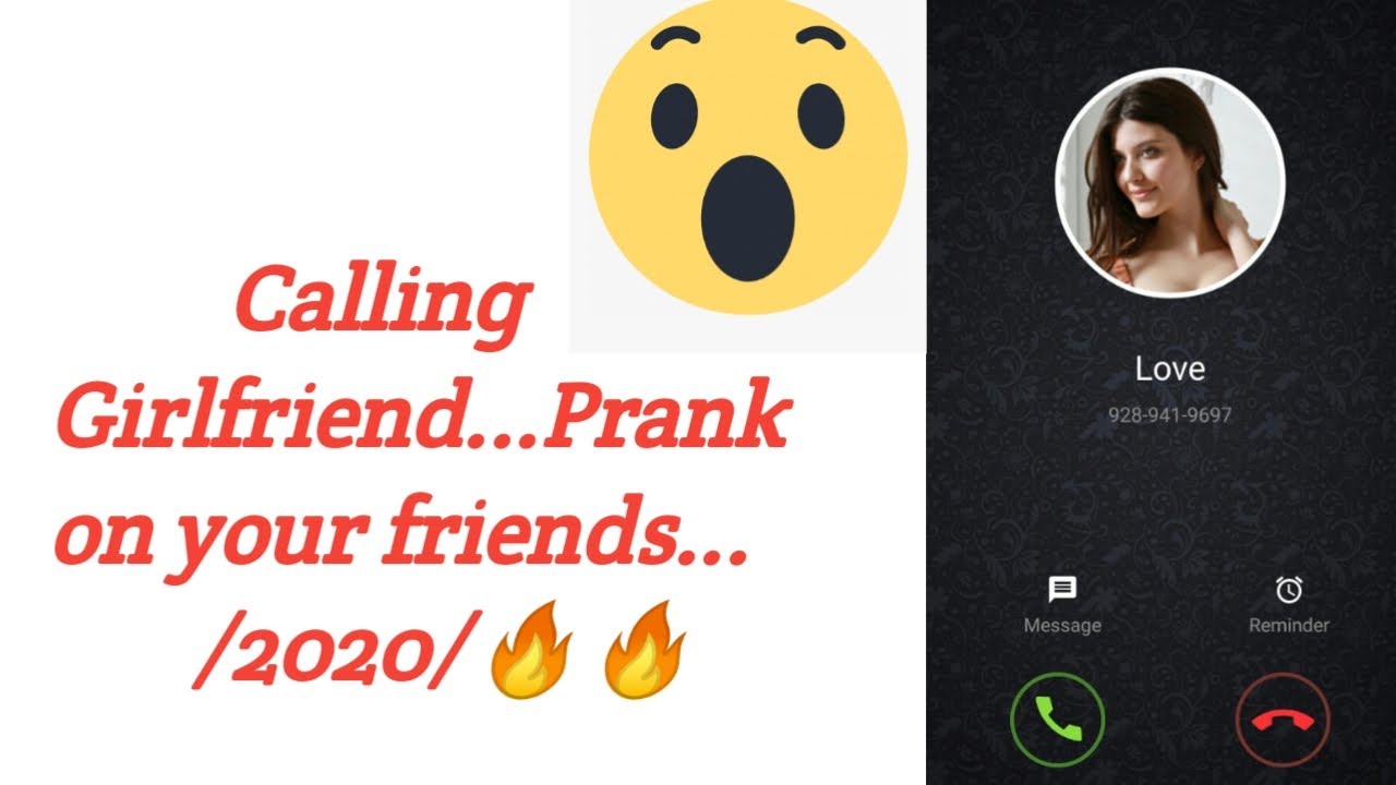 Calling girlfriend..prank on your friends and how to escape on a boring ...