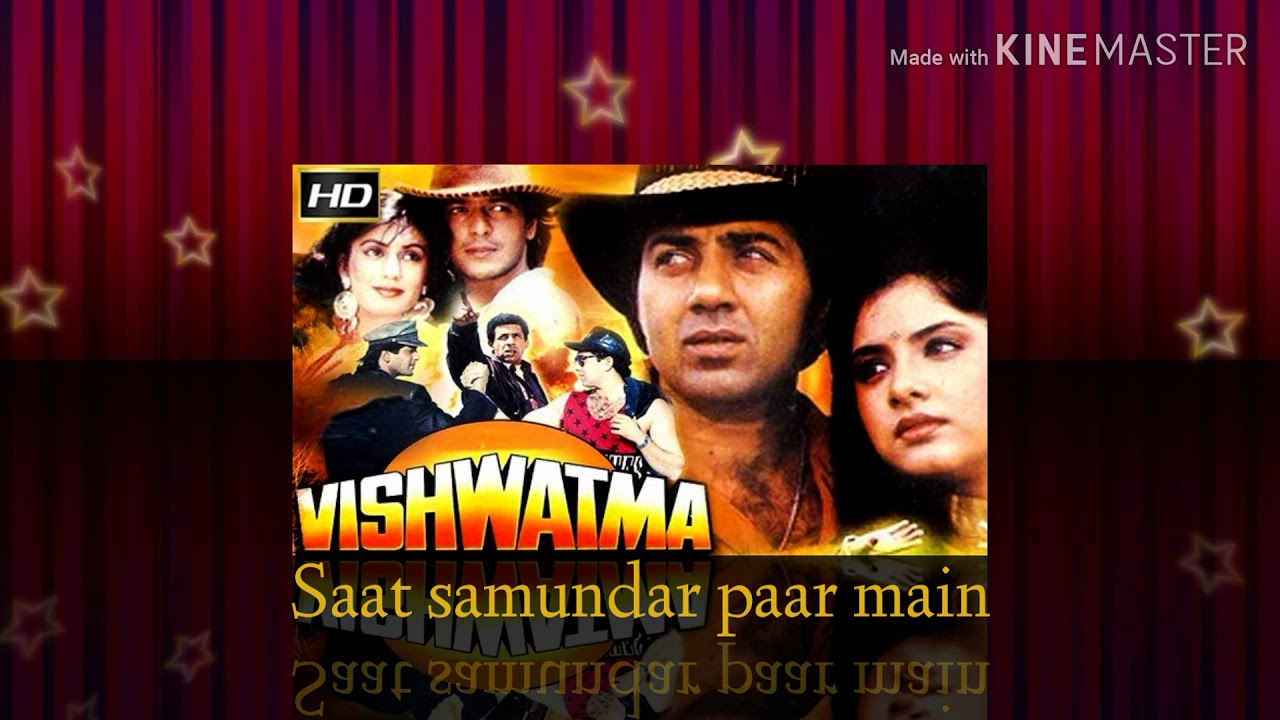 Saat Samundar Paar | 3d songs | Vishwatma (1992) - YouTube