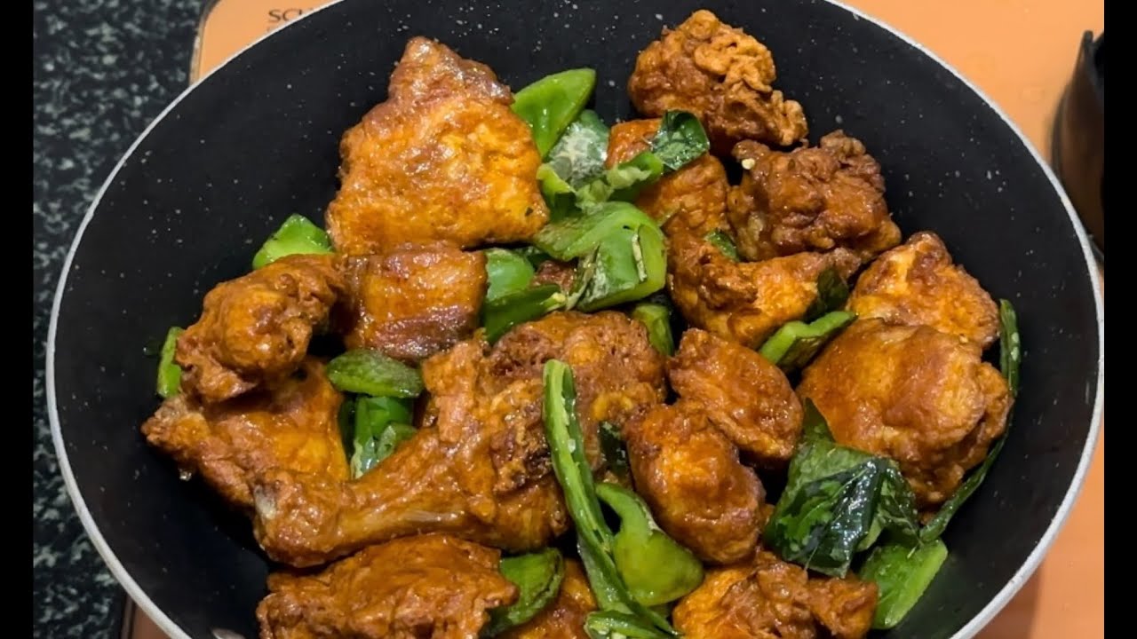 CHILLI CHICKEN DRY RECIPE 👌 TASTY & EASY RECIPE - YouTube