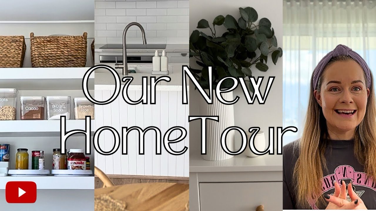 OUR NEW HOME TOUR | Move In Day! | Room By Room Tour | Our Vision ...