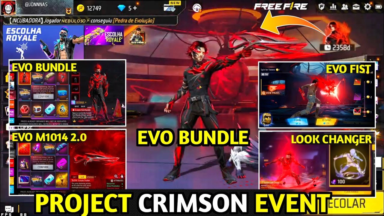New *Evo Bundle Event* Full Details| New Legendary Bundle Free Fire ...