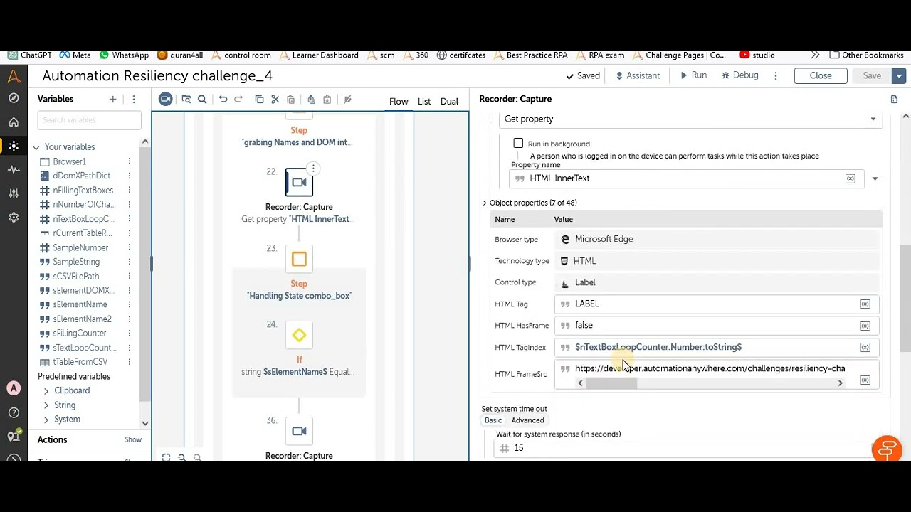Automation Resiliency Challenge Automation Anywhere PathFinder ...