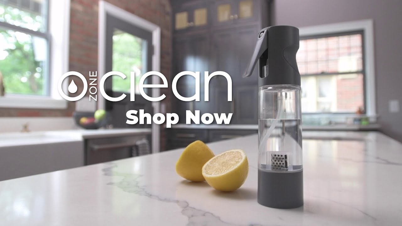 Ozone Clean Multipurpose Cleaner Model SAN-OZ100-BK - YouTube