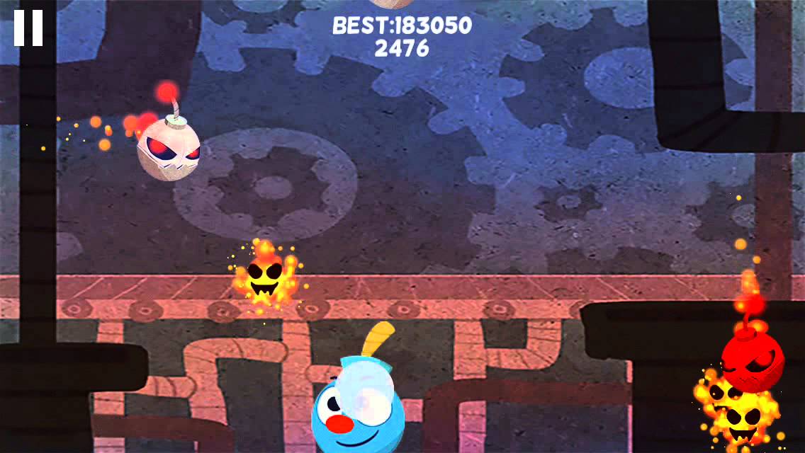 Bomb Dodge Game - Updated Artwork and Font for iPhone - YouTube
