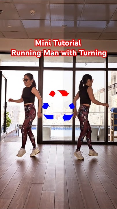 Mini Tutorial Running Man with Turning #shuffletutorial - YouTube
