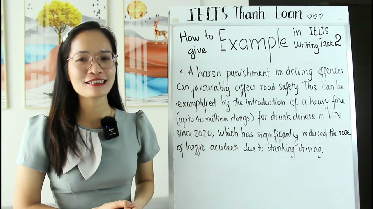 Cách lấy VÍ DỤ trong IELTS Writing Task 2 - Giving examples in IELTS Writing Task 2 - YouTube