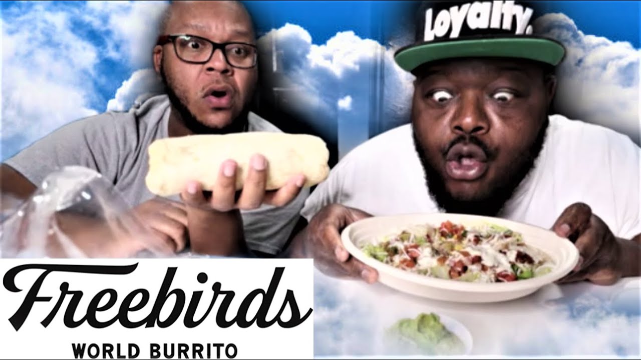 Freebirds World Burrito.... MukBang - YouTube