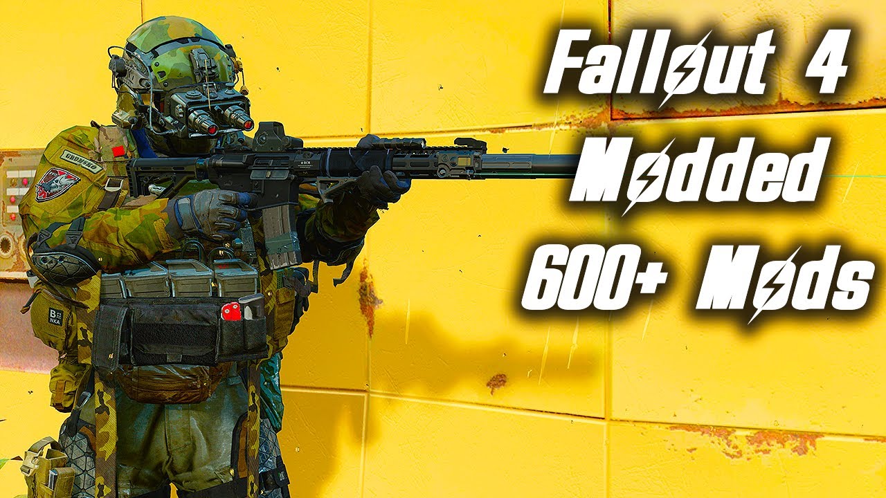 Fallout 4: Ultra MODDED Gameplay | Part 71 (600+ Mods) (Fallout 4 ...