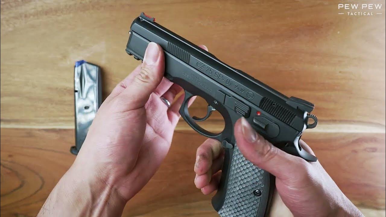 CZ75 SP-01 [Field Strip]: Disassembly & Reassembly - YouTube