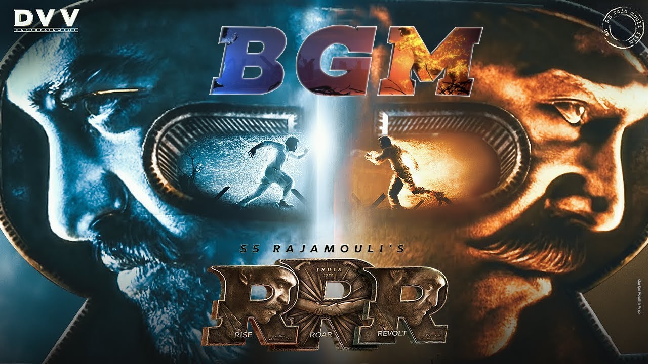 RRR BGM | Bheem For Ramaraju | Motion Poster | Ram Charan | Jr. NTR ...