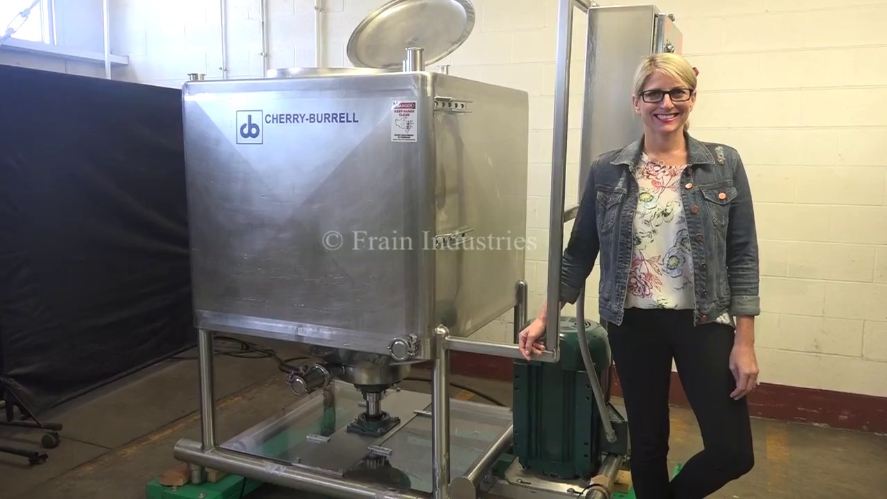 Cherry Burrell 200 GAL Liquefier Demonstration - YouTube