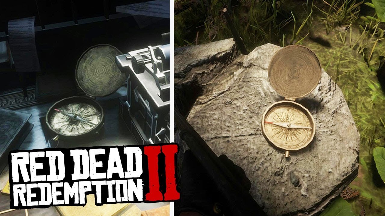 LAS BRÚJULAS SECRETAS en Red Dead Redemption 2 - YouTube