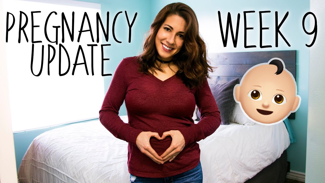 9 WEEK PREGNANCY UPDATE!! - YouTube