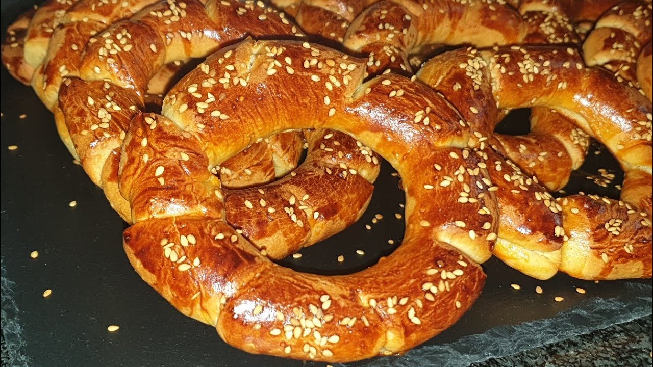 Kaak ka3k oujdi Marokkanische traditionelles Gebäck Kekse Rezept - YouTube