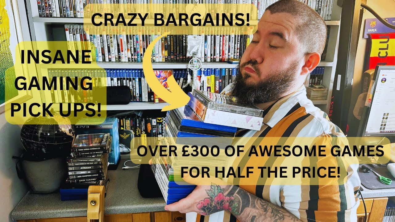 ADDING £300 Worth Of Video Games For HALF THE PRICE! - Game Pickups ...