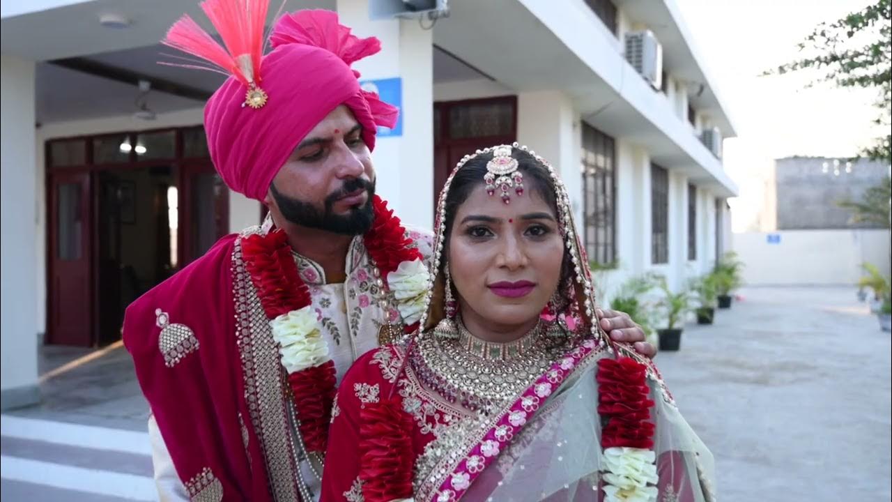 Part-2 Sarabjeet Kaur weds Ranjeet Singh || Cinematic Wedding by Vinay Studio - YouTube