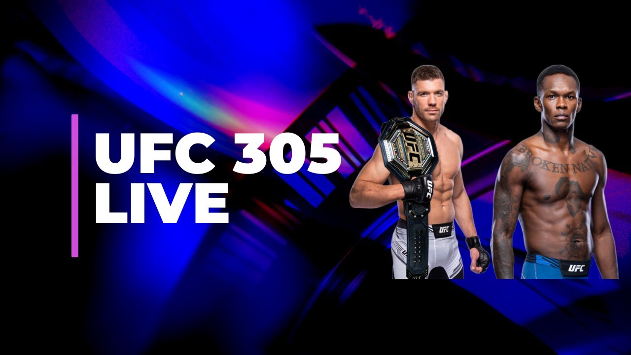 UFC 305 LIVE - YouTube