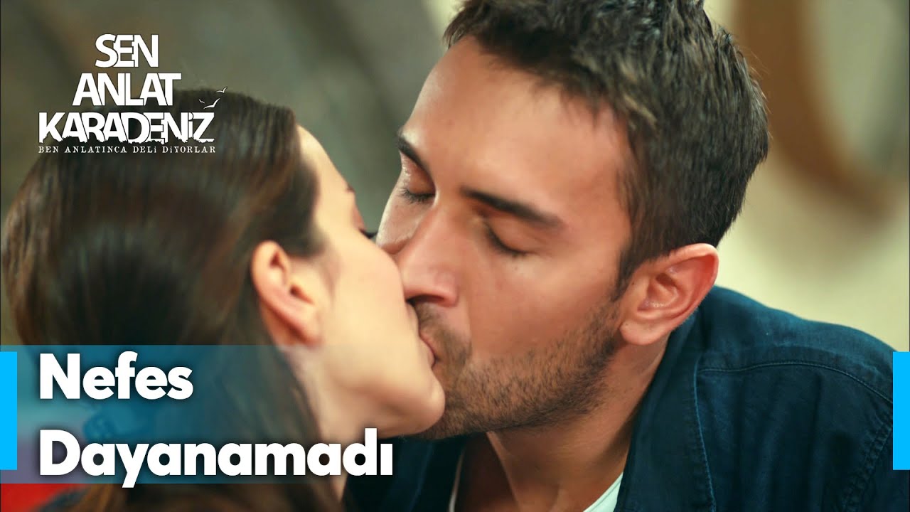 Nefes'in öpücüğü Tahir'i yaktı! | Sen Anlat Karadeniz 62. Bölüm - YouTube