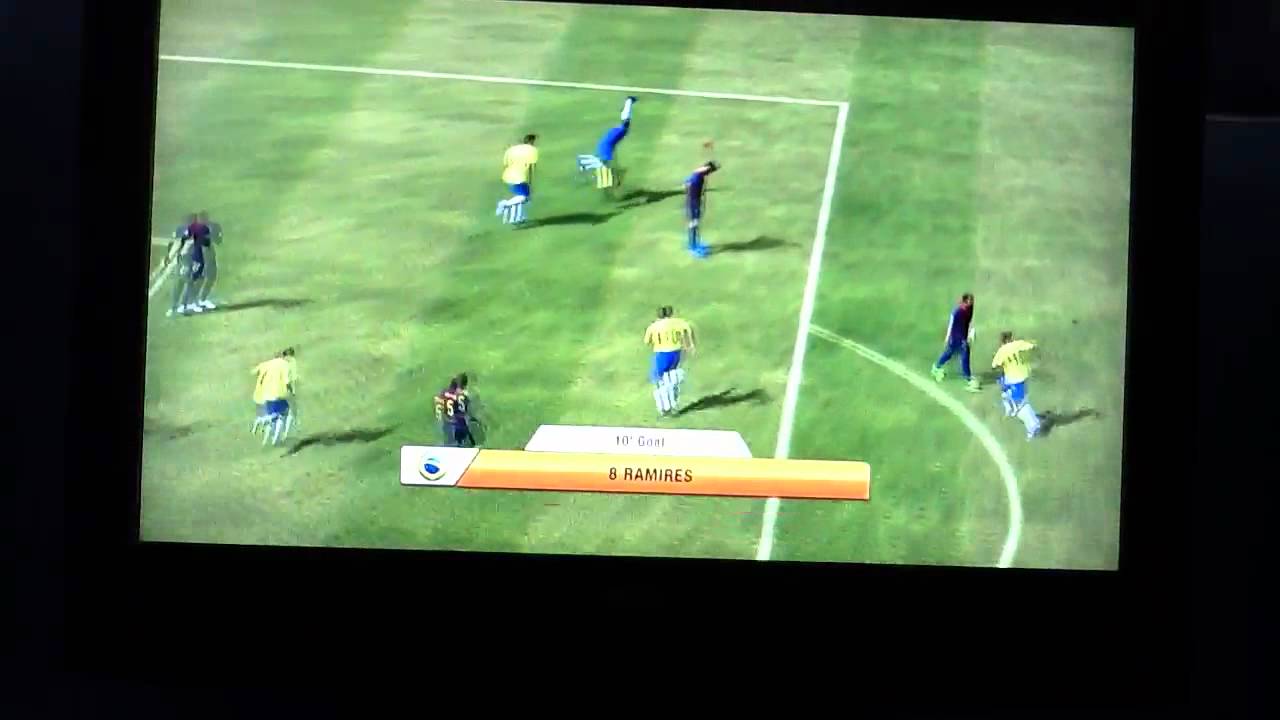 Fifa 12: Barcelona v Brazil Part 1 - YouTube