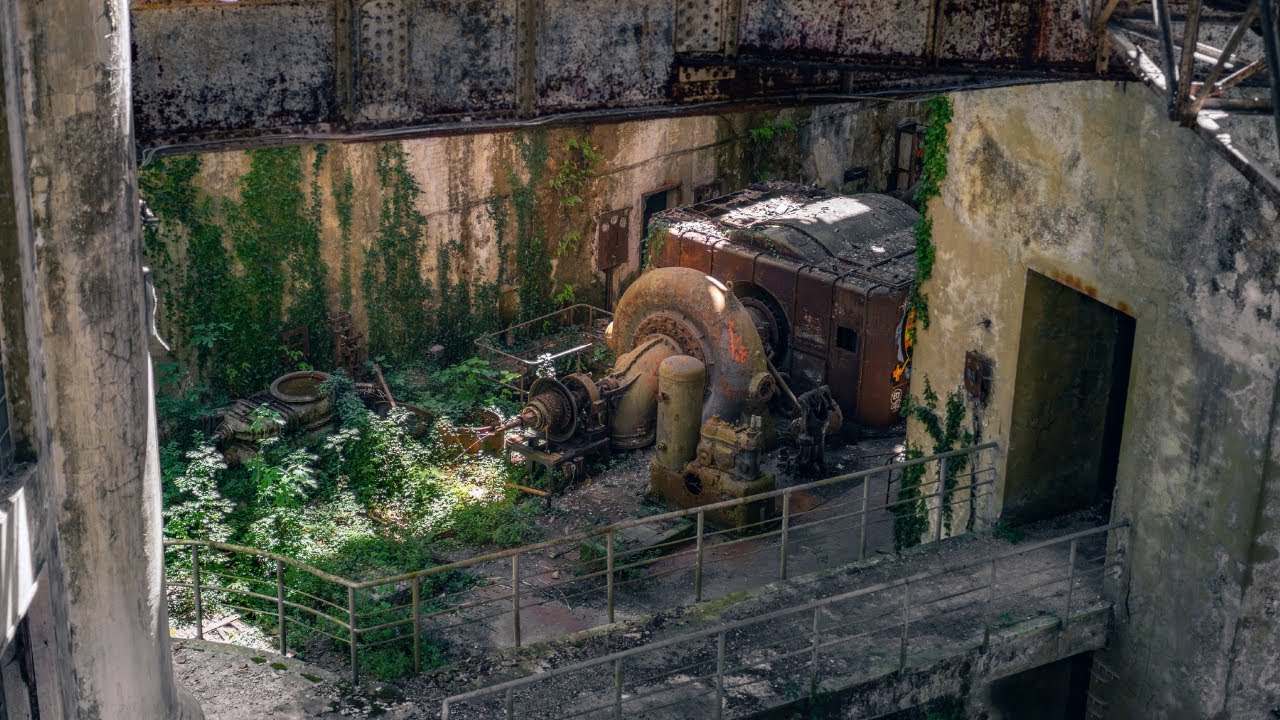 Abandoned Power Plant Decaying for 50 Years | Post-Apocalyptic ...