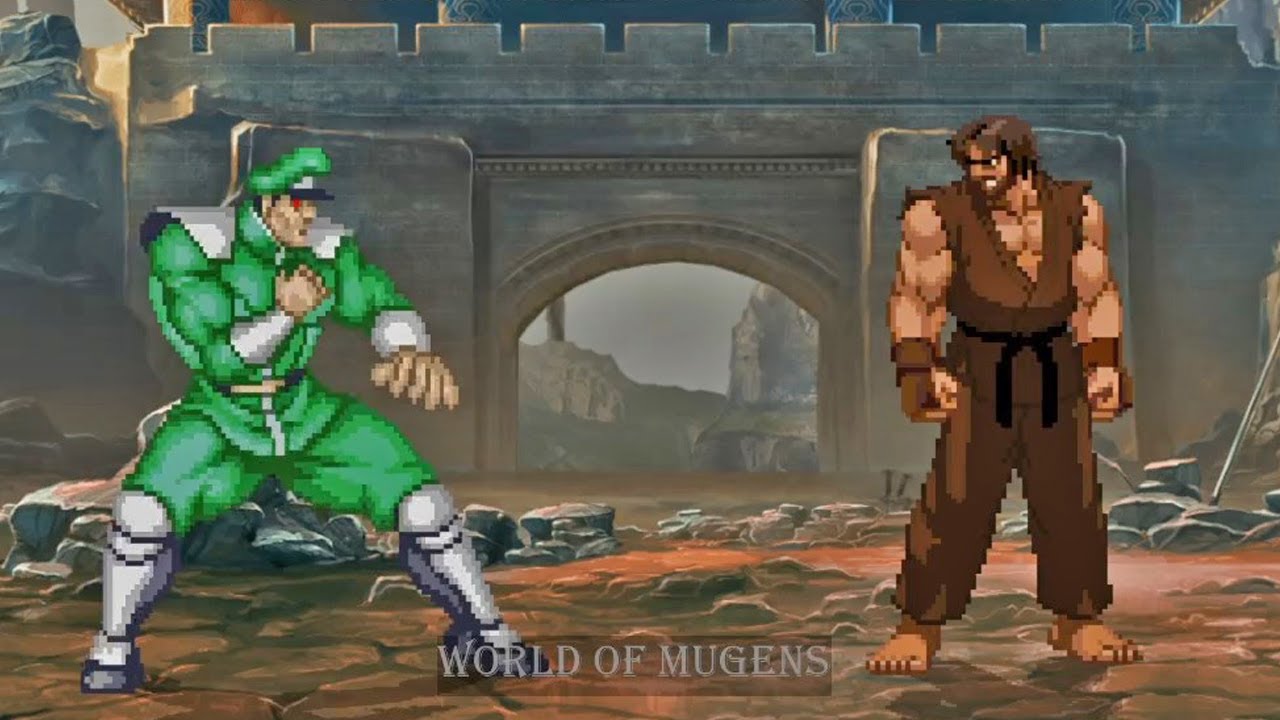 [Street Fighter Mugens] Dark Vega Vs Fury Ken Master - YouTube