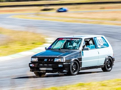 Uno Turbo 2.1 16v - Track Day 2k14.3 - Distrito Racing - YouTube