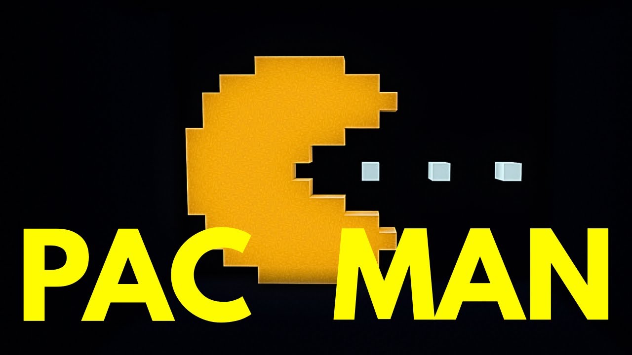 I Made PAC-MAN in Survival Minecraft! - YouTube