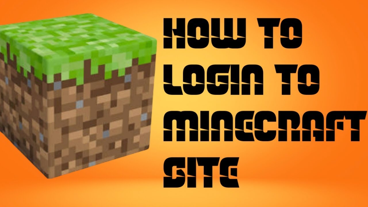 How To Login To Minecraft Site |MC&TRUCKS| - YouTube